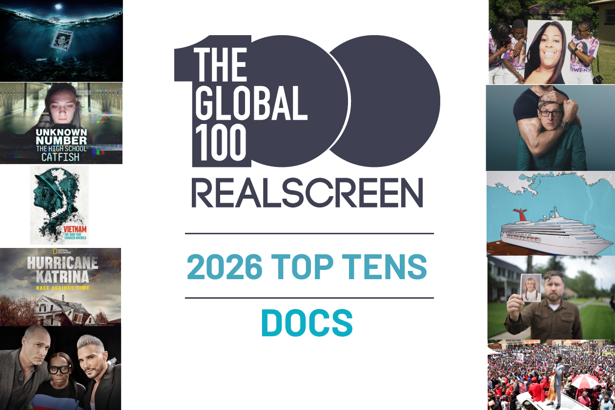 Realscreen » Archive » Realscreen’s Global 100 for 2026 kicks off with ...